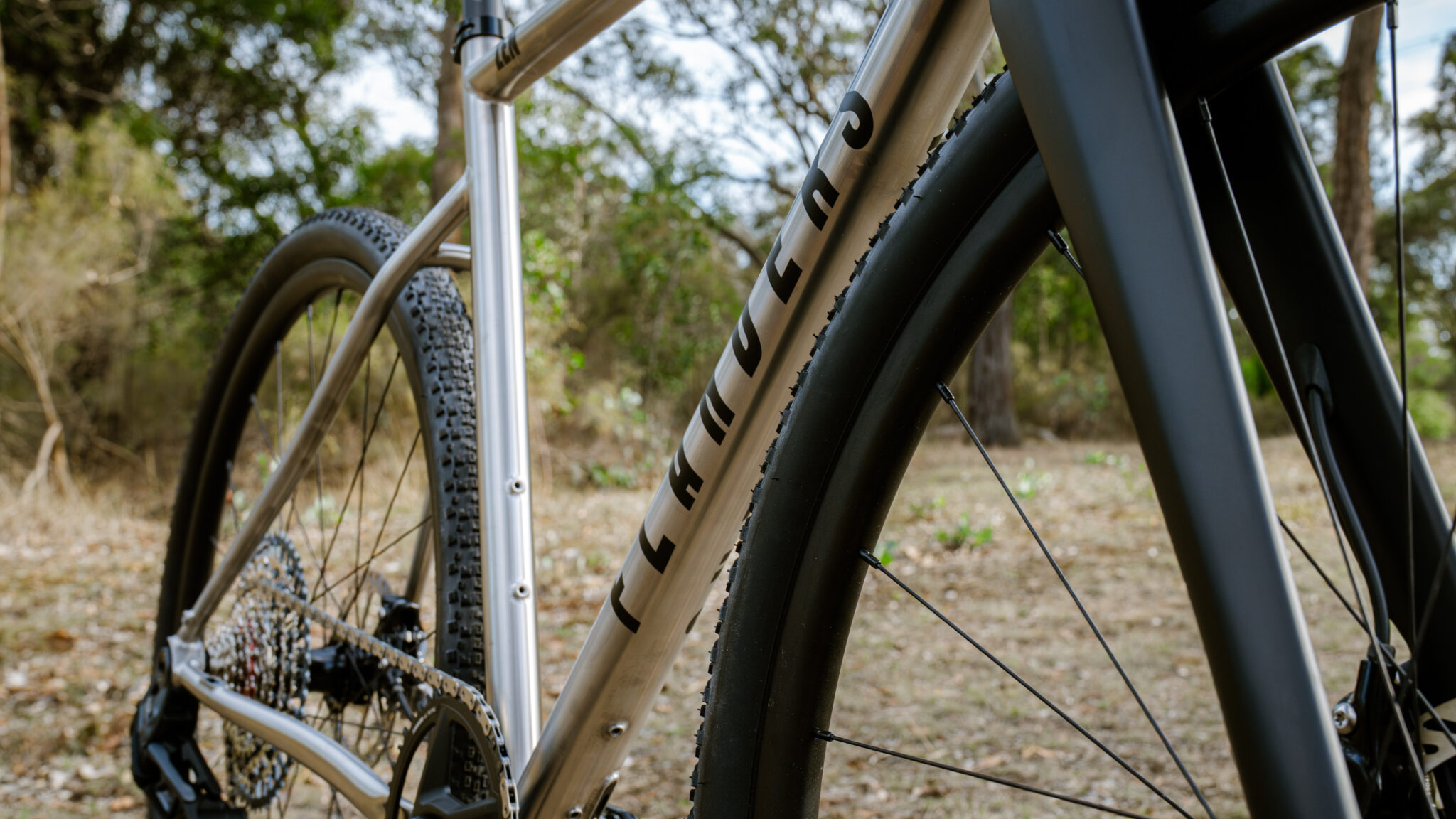 Flanders ZEN Ti Gravel bike - Flanders Cycles Australia